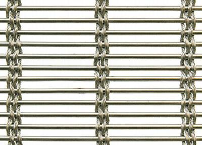 China SHUOLONG Interior Stainless Steel Woven Mesh Cladding Panels Anti Collision for sale