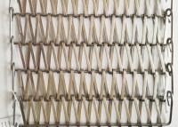 China 10mm Stainless Steel Woven Sprial Wire Mesh Parking Garage ISO9001 for sale