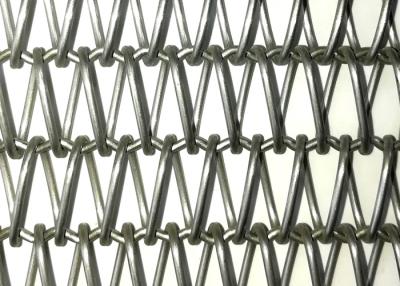 China Versatile Metal Spiral Mesh Facade Decoration For Industrial for sale
