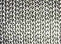 China Free Oil  Industrial Braided Wire Mesh Wave Linen Metal Mesh Belt for sale