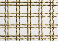 China Brass Double Crimped Wire Mesh 5mm 4×8 for sale
