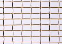 China SS321 2.5m Lock Crimp Wire Mesh Square Hole for sale