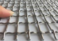 China 3.3mm 304 Stainless Steel Crimped Wire Mesh Woven Architectural Mesh Facade for sale