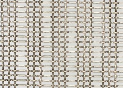 China SUS 302 Stainless Steel Lock Crimp Wire Mesh 36m For Room Divider for sale