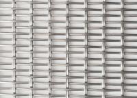 China 4.2mm Knitting Lock Crimp Wire Mesh Cupboard Decorative Partitions Facade for sale