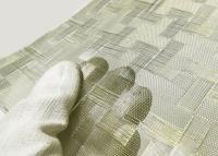 China 120m Twill Woven Glass Laminated Wire Mesh Architectural Facade Cladding for sale