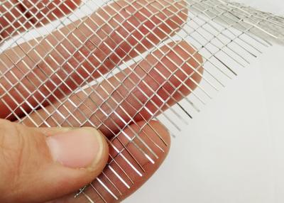 China Copper Woven Glass Laminated Wire Mesh Oil Free 2.5m SGS for sale