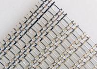 China 120m SS304 Glass Laminated Wire Mesh Partitions for sale