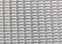 China 250cm Stainless Steel Screen Not Fragile Glass With Wire Mesh Inside 41.4% Gap for sale