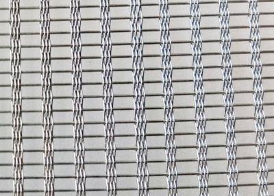 China 250cm Stainless Steel Screen Not Fragile Glass With Wire Mesh Inside 41.4% Gap for sale