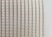 China Sprayed ISO9001 SS316 Decorative Mesh Fabric 0.94mm Wire Mesh Glass for sale