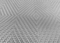 China 0.6mm Laminated Glass With Fabric Interlayer Antifire for sale