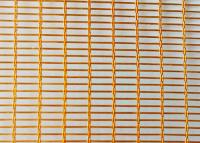 China Lightweight SGS Glass Laminated Wire Mesh 2.5m Flexible Metal Mesh Fabric for sale