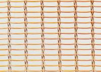 China SHUOLONG SS304 Glass Laminated Wire Mesh Eco Woven Copper Wall Cladding for sale