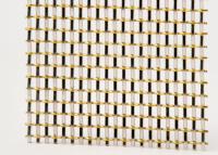 China Partitions Woven Copper Stainless Steel Crimped Wire Mesh 4×8m For Furniture for sale