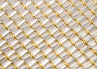 China Partitions Woven Copper Stainless Steel Crimped Wire Mesh 4×8m For Furniture for sale