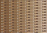 China 6.5ft Aluminum Alloy Decorative Woven Wire Mesh 26% Opening Area for sale