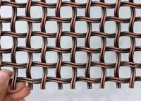 China High Tensile Alloy Decorative Woven Wire Mesh Partitions 5ft For Walls for sale