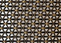 China Lock Crimped Decorative Woven Wire Mesh Eco Facade Architectural Screen Walls for sale