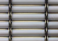 China Brass BBQ Divider Decorative Woven Wire Mesh Screen Plated Metal for sale