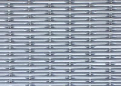 China PVD 1.5m White Decorative Woven Wire Mesh Anodized for sale