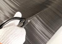 China ISO 2.5m Painted Black Wire Mesh Screen Laminated Glass For Wall Coverings for sale