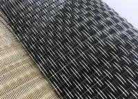 China 0.9mm 3m Copper Black Woven Wire Mesh Glass Laminated For Office Building for sale