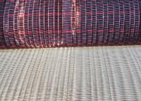 China 0.9mm Painted Wire Woven Metal Fabric Laminated Glass 1.76kg/m2 Fireproof Interior Mesh for sale