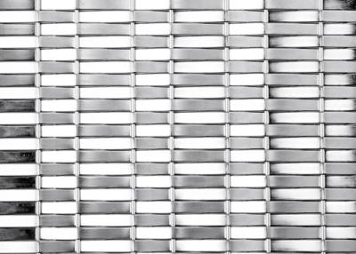 China AISI316 Sunshade Woven Wire Mesh Panels Facade for sale