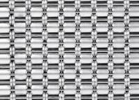 China Fireproof Architectural Tight Wire Mesh Stainless Steel Wall Divider 0.65% Crack for sale
