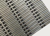 China SUS 304 Stainless Steel Woven Wire Mesh Panels 2mm Dia 17.5mm Warp Pitch for sale