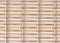 China Decor Glass Laminated Flexible Metal Mesh Fabric 4.5mm SGS For Elevator Hall​ for sale