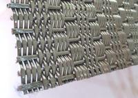 China SGS SS316 Flexible Metal Mesh Fabric 1.7mm Rod for sale