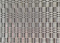 China SGS SS316 Flexible Metal Mesh Fabric 1.7mm Rod for sale
