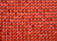 China 3mm Waterproof Metal Mesh Cloth Fabric Sequin Building Partition for sale
