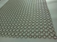 China SHUOLONG PVD Metal Ring Mesh Curtain ISO9000 For Partition Wall for sale