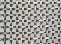 China Art Signage Fine 8m X4m Architectural Woven Wire Mesh 316 Stainless Steel for sale