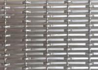 China 3mm Thick Stainless Steel Architectural Mesh Woven Wire Screen Space Dividers for sale