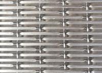 China 3mm Thick Stainless Steel Architectural Mesh Woven Wire Screen Space Dividers for sale