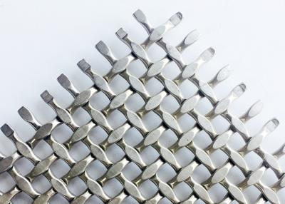 China Natural Color Ss316 Metal Woven Wire Mesh Decorative For Railing for sale