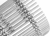 China Flexible Cladding Facade Metal Architectural Mesh 7mm Thick Natural Colour for sale