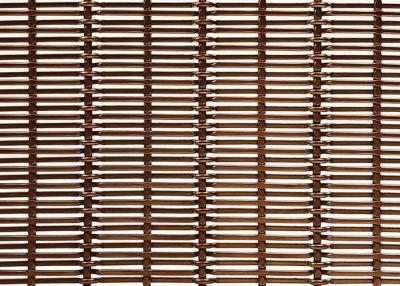 China 4mm Stainless Steel Pvd Decorative Woven Wire Mesh For Screen Wall Cladding for sale