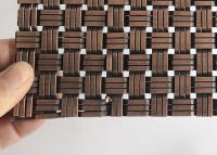 China Antique Brass Stainless Steel Architectural Metal Mesh 1.8mm For Facade Cladding for sale