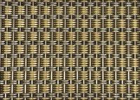 China Wall Coverings Architectural Steel Mesh Ss304 And Brass Wire Woven Architectural for sale
