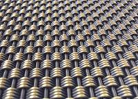 China Ss 304 Architectural Metal Mesh Antique Brass Decorative For Elevator for sale