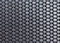 China Black Color Plating Stainless Steel Architectural Mesh Woven Wire For Facade Cladding for sale