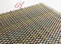 China Crimped Architectural Metal Mesh Stainless Steel For Wall Coverings for sale