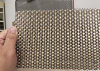 China Stainless Steel Woven 3.2mm Architectural Metal Mesh For Building Cladding for sale