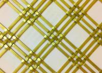 China Flat Paint Decorative Woven Wire Mesh Stainless Steel 3.0m X 1.5m for sale