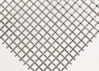 China 301 Stainless Steel Crimped Wire Mesh Square Woven Metal Abrasion Resistance for sale